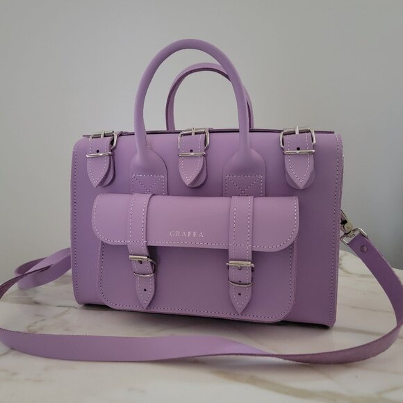 Grafea | Bags | Grafea Lilac Handbag | Poshmark